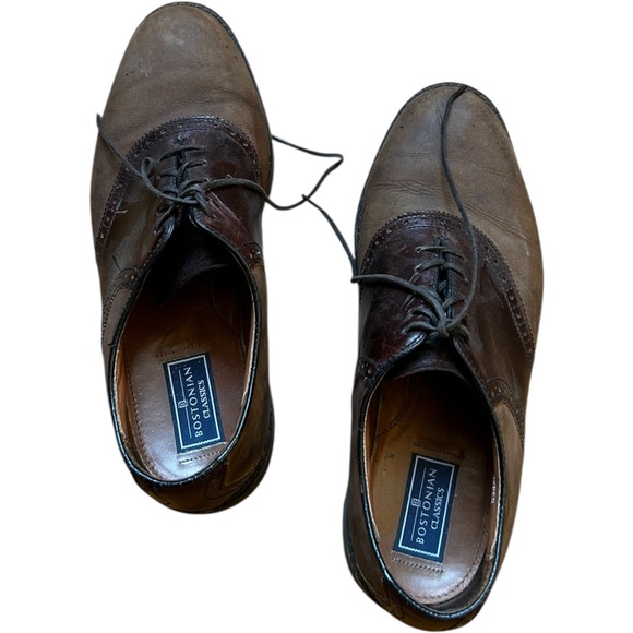Bostonian | Shoes | Mens Bostonian Classics Brown Saddle Shoes Sz 85m ...